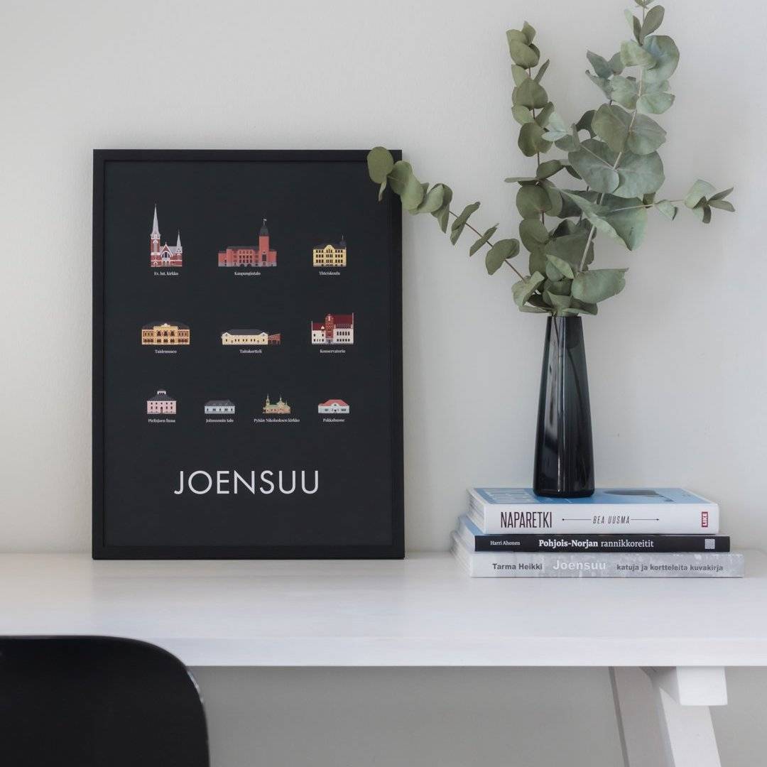 Joensuu-juliste :: Taitokortteli / Taito Pohjois-Karjala ry